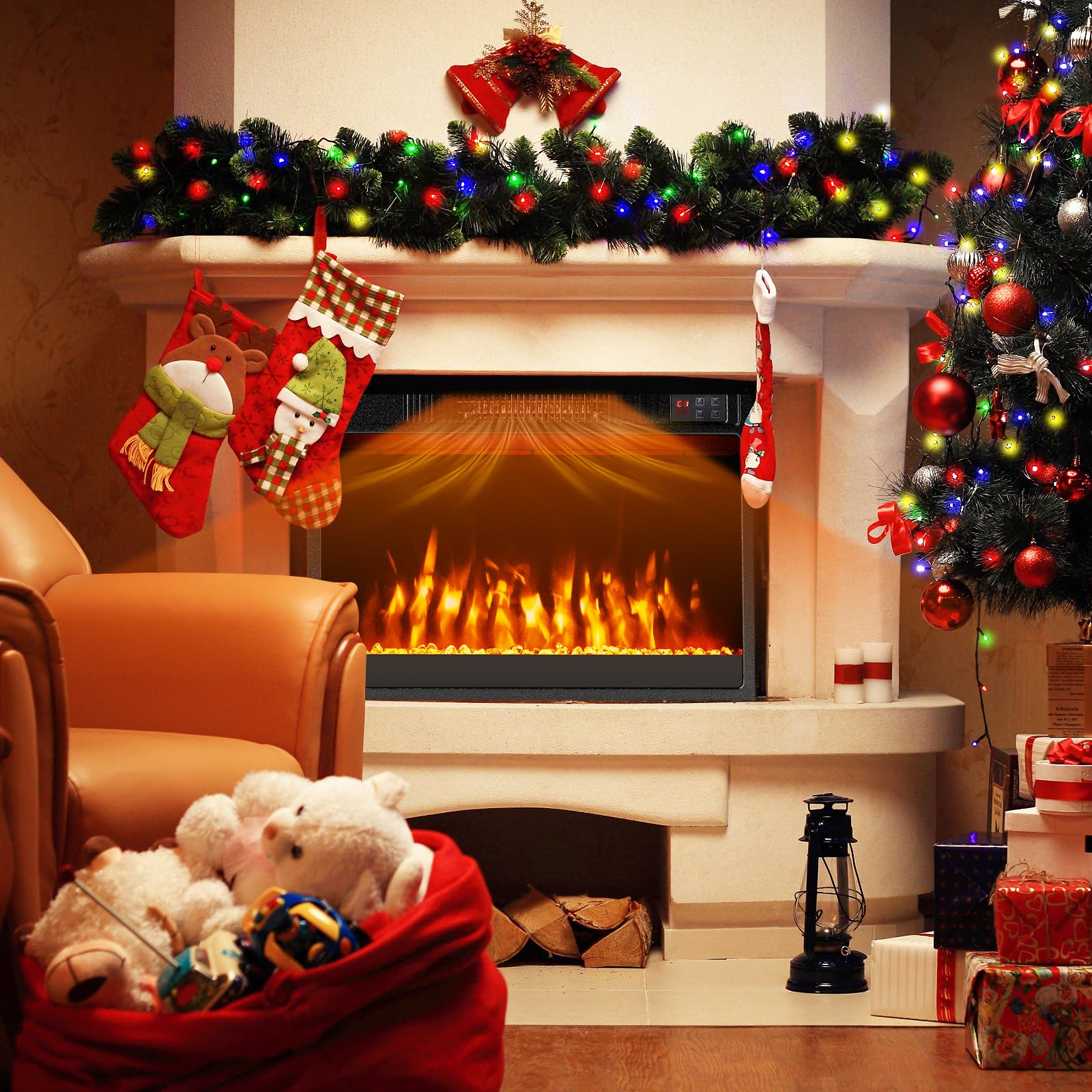 4 Stylish Ideas to Decorate Your Electric Fireplace - Tangkula – tangkula
