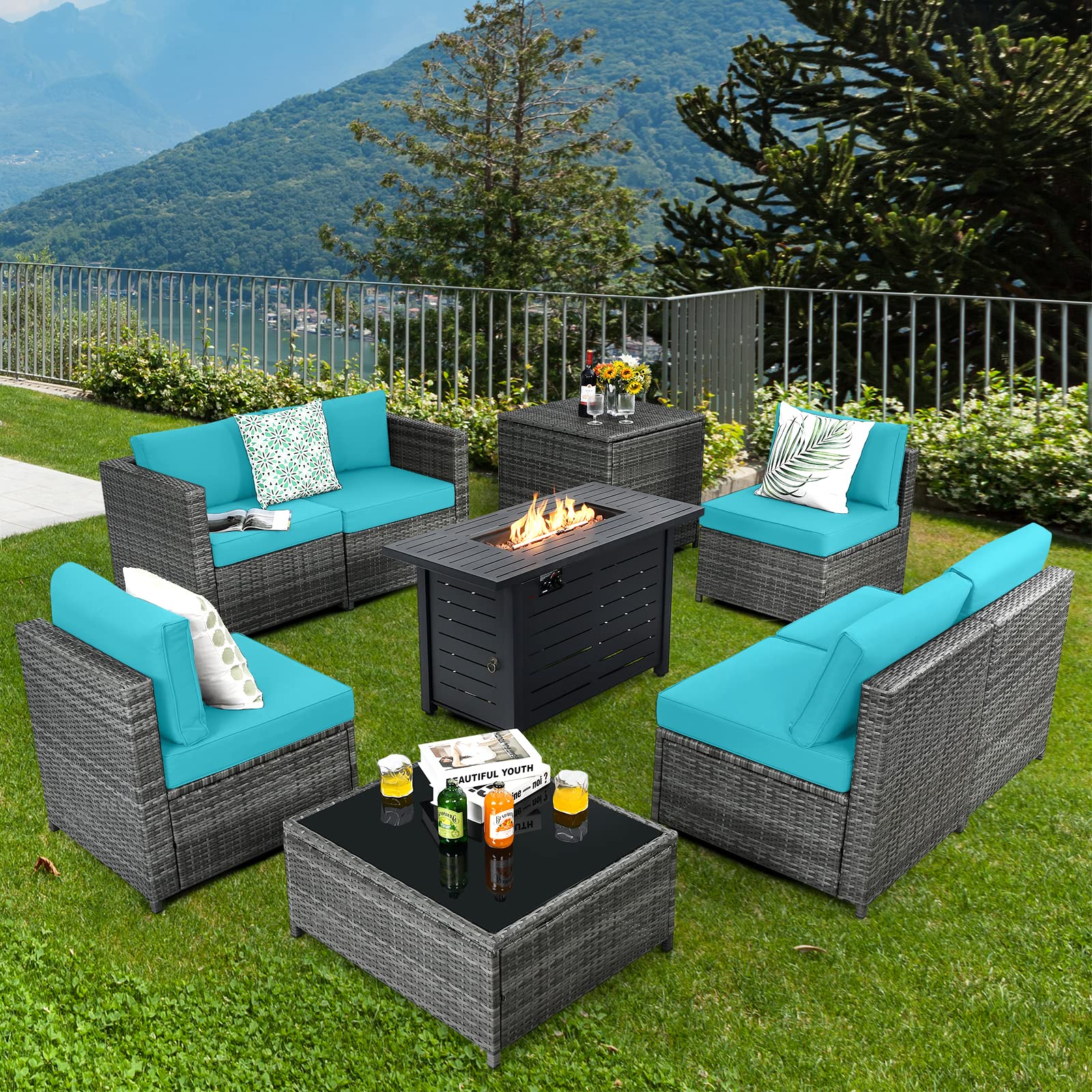 Turquoise: A Guide to Shades, Styles & Outdoor Design Ideas - Tangkula ...