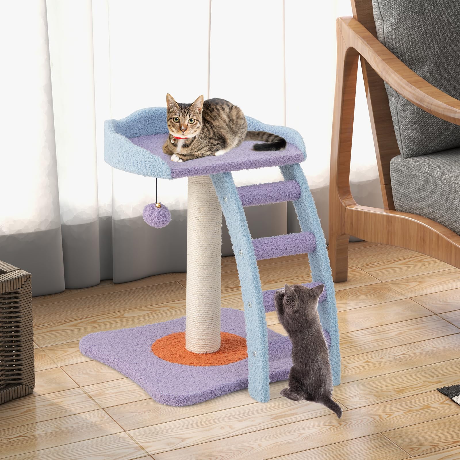 5 Benefits of Large Cat Tree & Small Cat Tower——Tangkula – tangkula