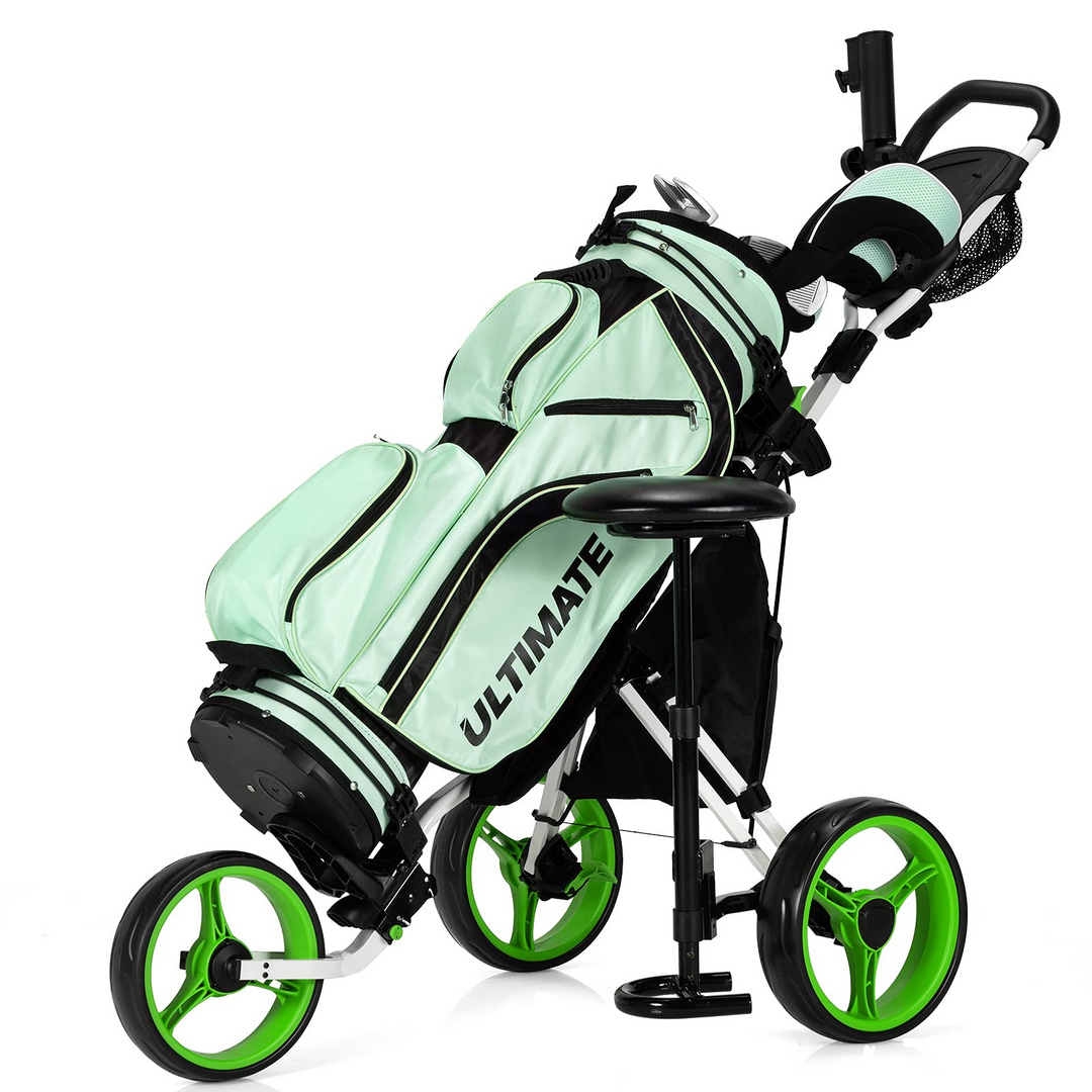 Golf Push Cart | Golf Storage Bag | Golf Pull Carts - Tangkula – tangkula